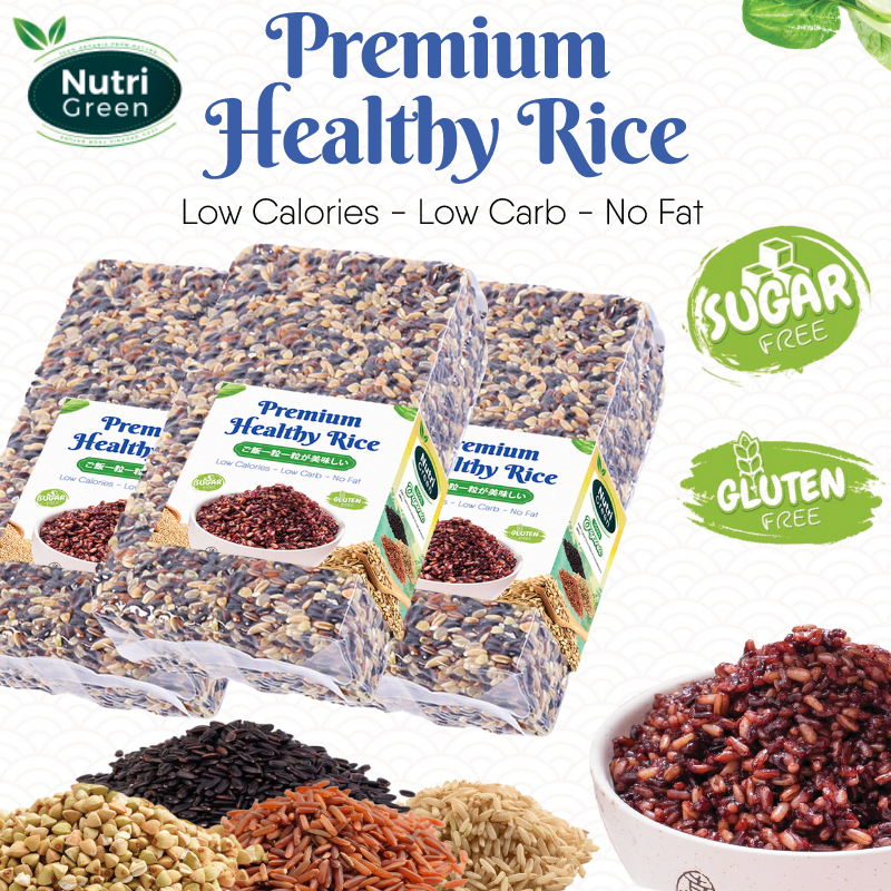 Nutri Brown Rice mix original multi grain rice Japan organic Premium ...