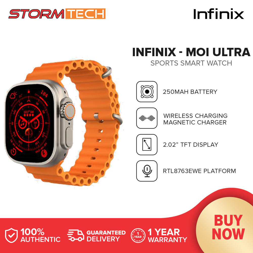 Infinix - Moi ULTRA Sports Watch | 2.02” 320*386 TFT Display ...