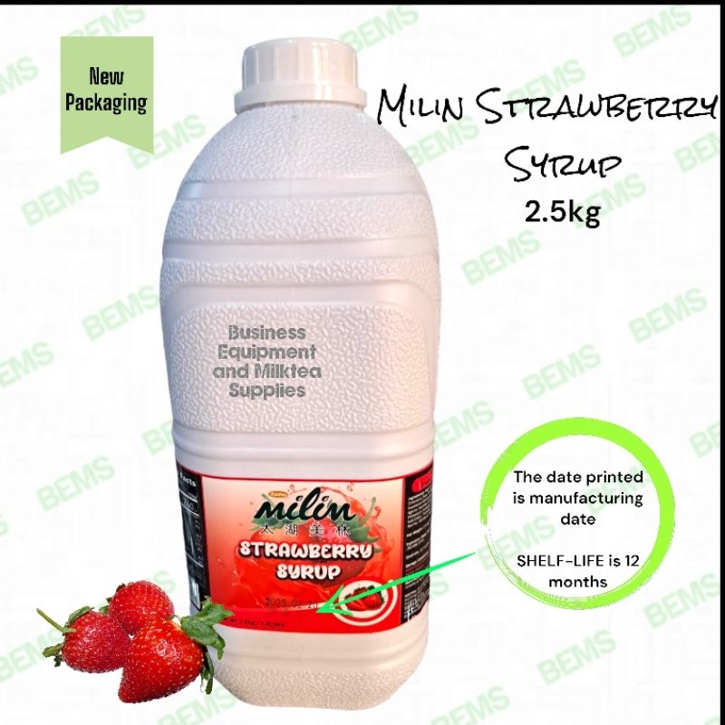 Milin Concentrated Fruit Flavored Syrup for Fruit tea Milktea or Juice ...