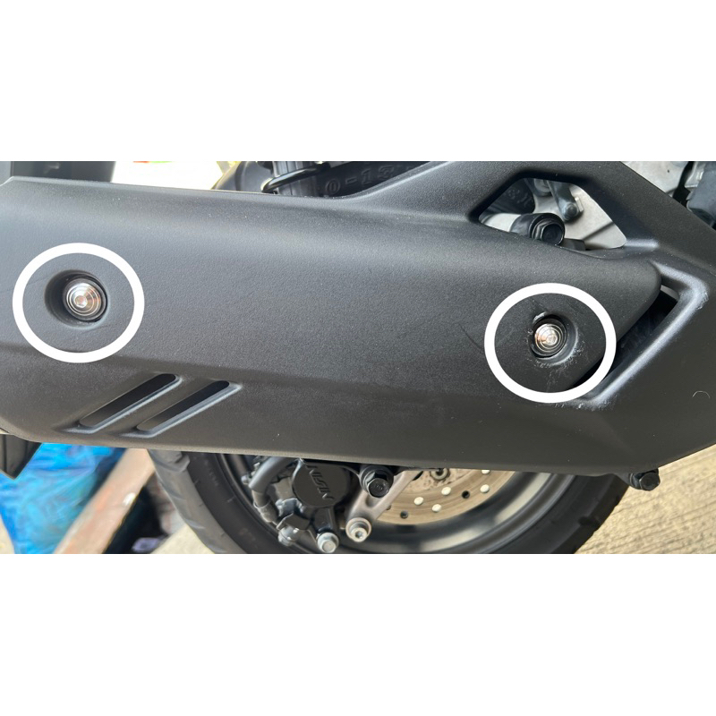 HENG Heat Guard Bolts for PCX 150 & 160 (2pcs) CNC TITANIUM | Shopee ...