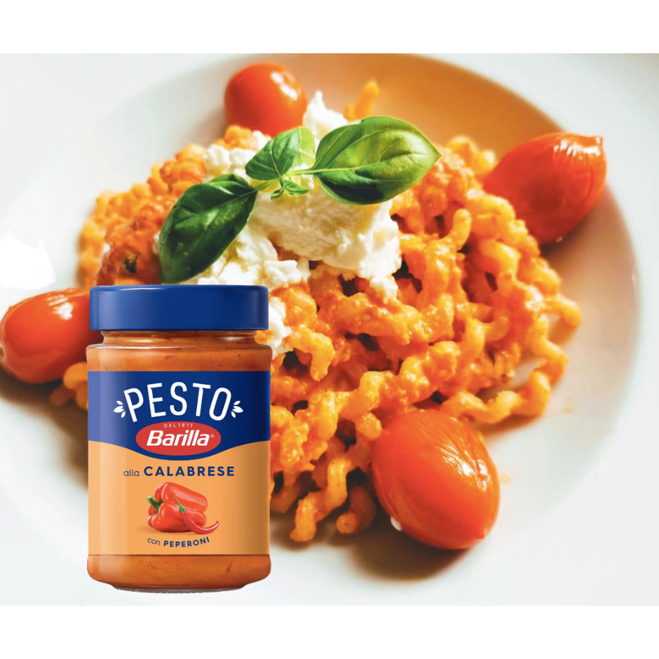 Barilla Pesto alla Calabrese 190g | Shopee Philippines