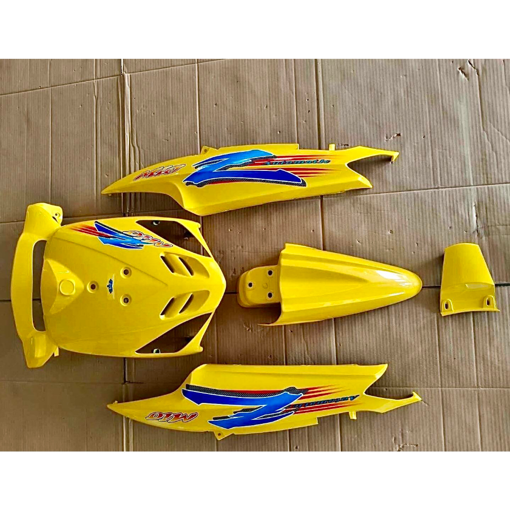 RACE POWER FAIRING SET w/ STICKER for YAMAHA MIO SPORTY 1 5vv (3 HOLES ...