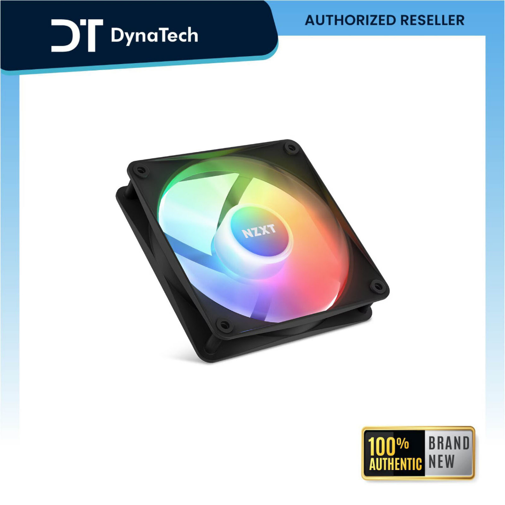 NZXT F120 RGB Core 120mm Fan ( Black RF-C12SF-B1 / White RF-C12SF-W1 ...