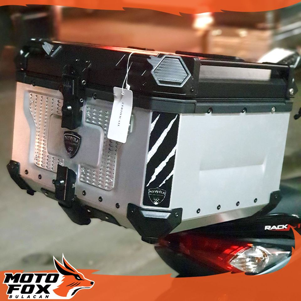 NIWRA BMW / Raptor White, Titanium, Black 45L / 50L Alloy Topbox for ...