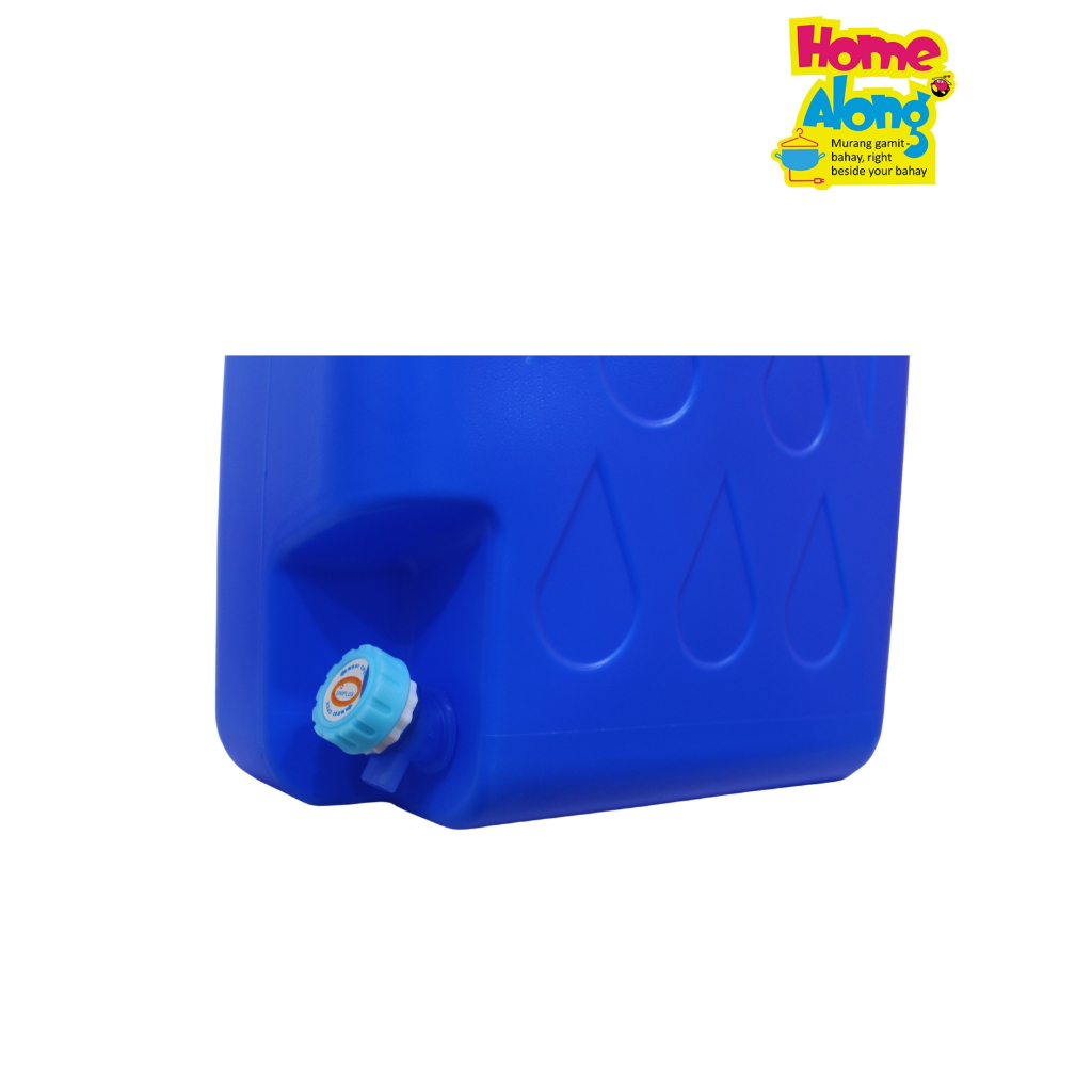 Gallon Blue Water Container with Faucet | Shopee Philippines