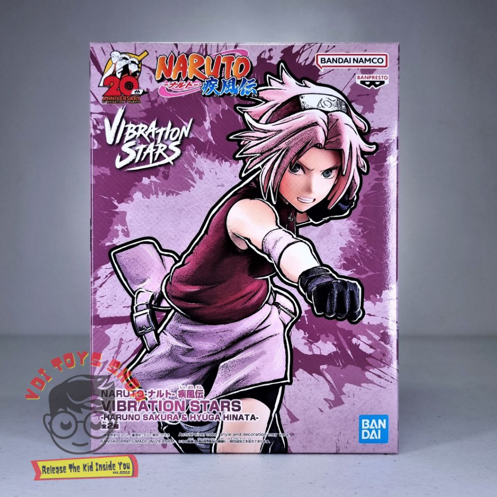 VDI Toys Shop | Banpresto | NARUTO SHIPPUDEN VIBRATION STARS - Sakura Haruno | Shopee Philippines