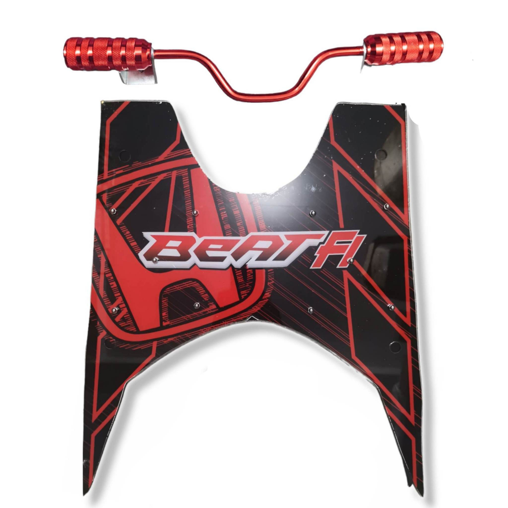 HONDA BEAT FI gridline design fiber matiing with slider and stainless ...