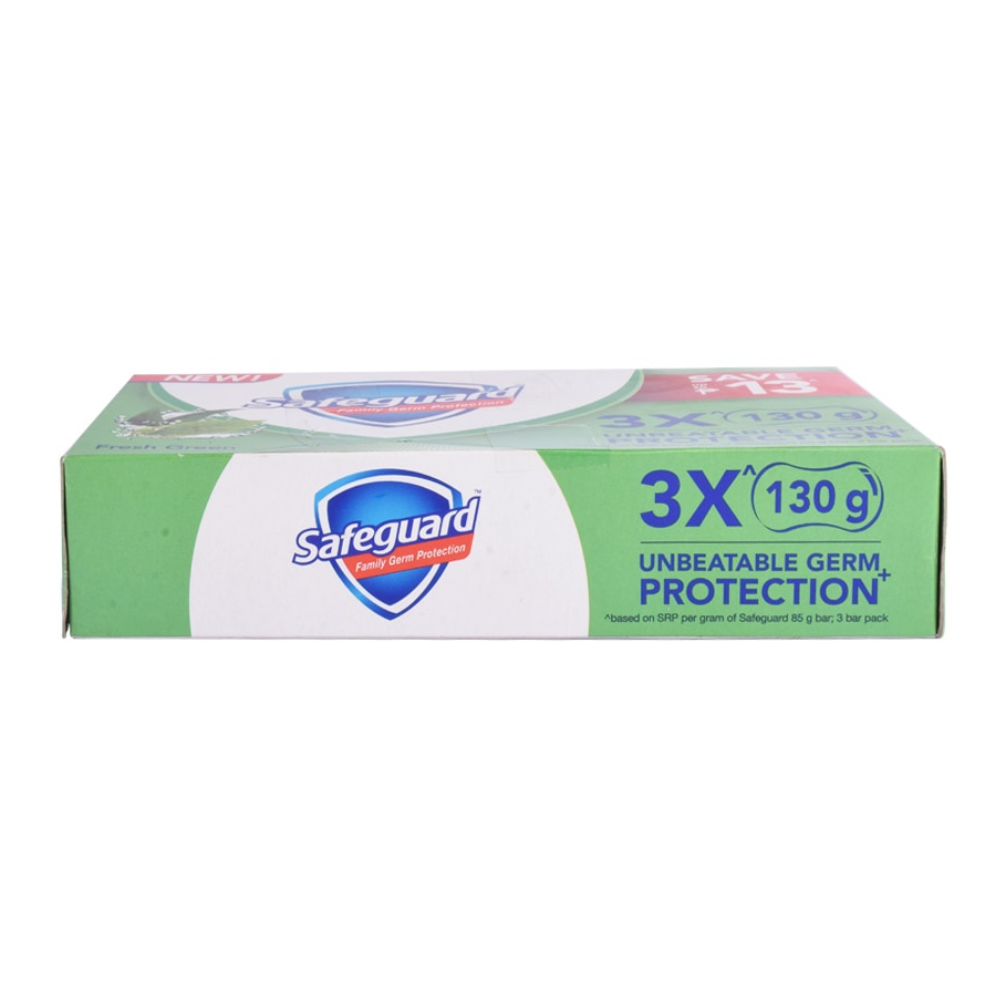 SAFEGUARD Fresh Green Tripid Bar Soap 130g | Shopee Philippines