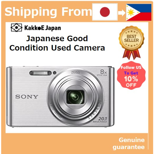[Japanese Used Camera] Sony / Compact Digital Camera / Cyber-Shot / DSC-W830 / Silver / Optical ...