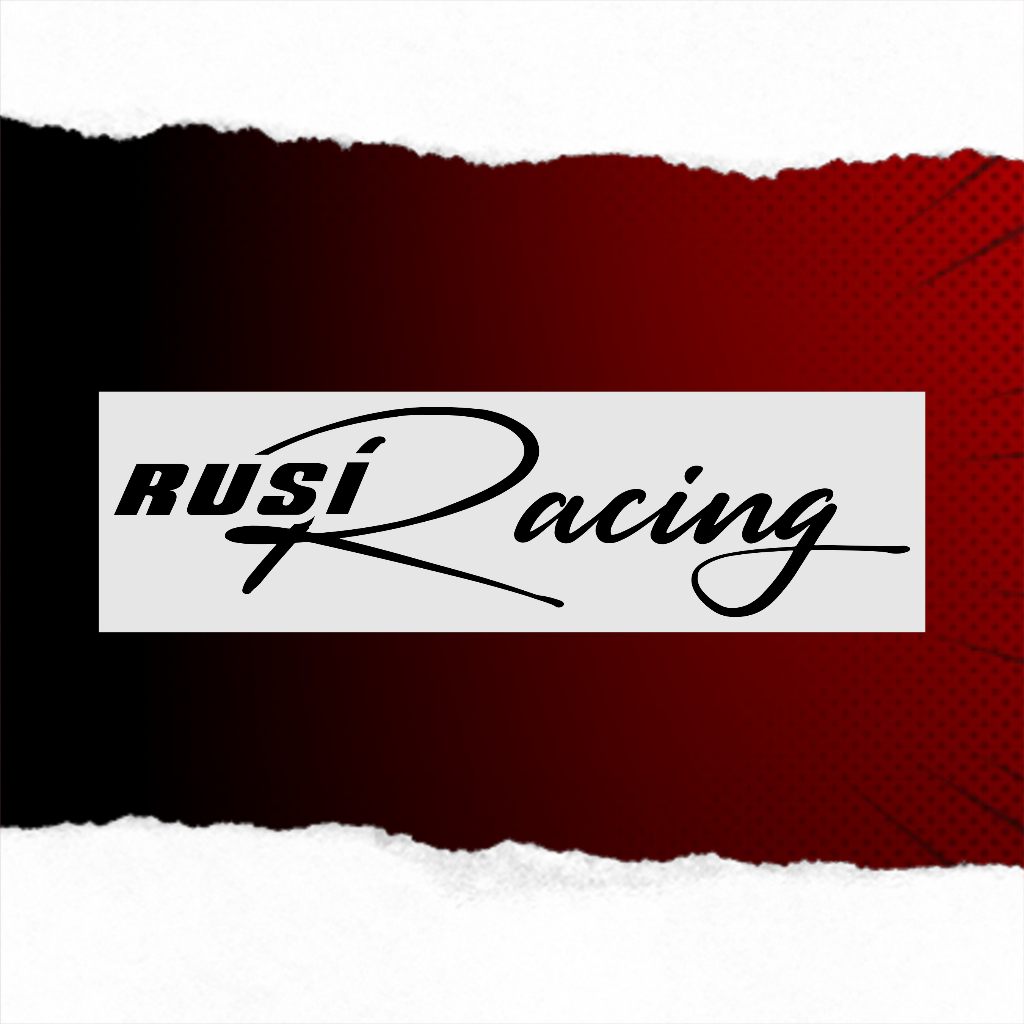 RUSI RACING decal cutout sticker for car/motorcycle and helmet | Shopee ...