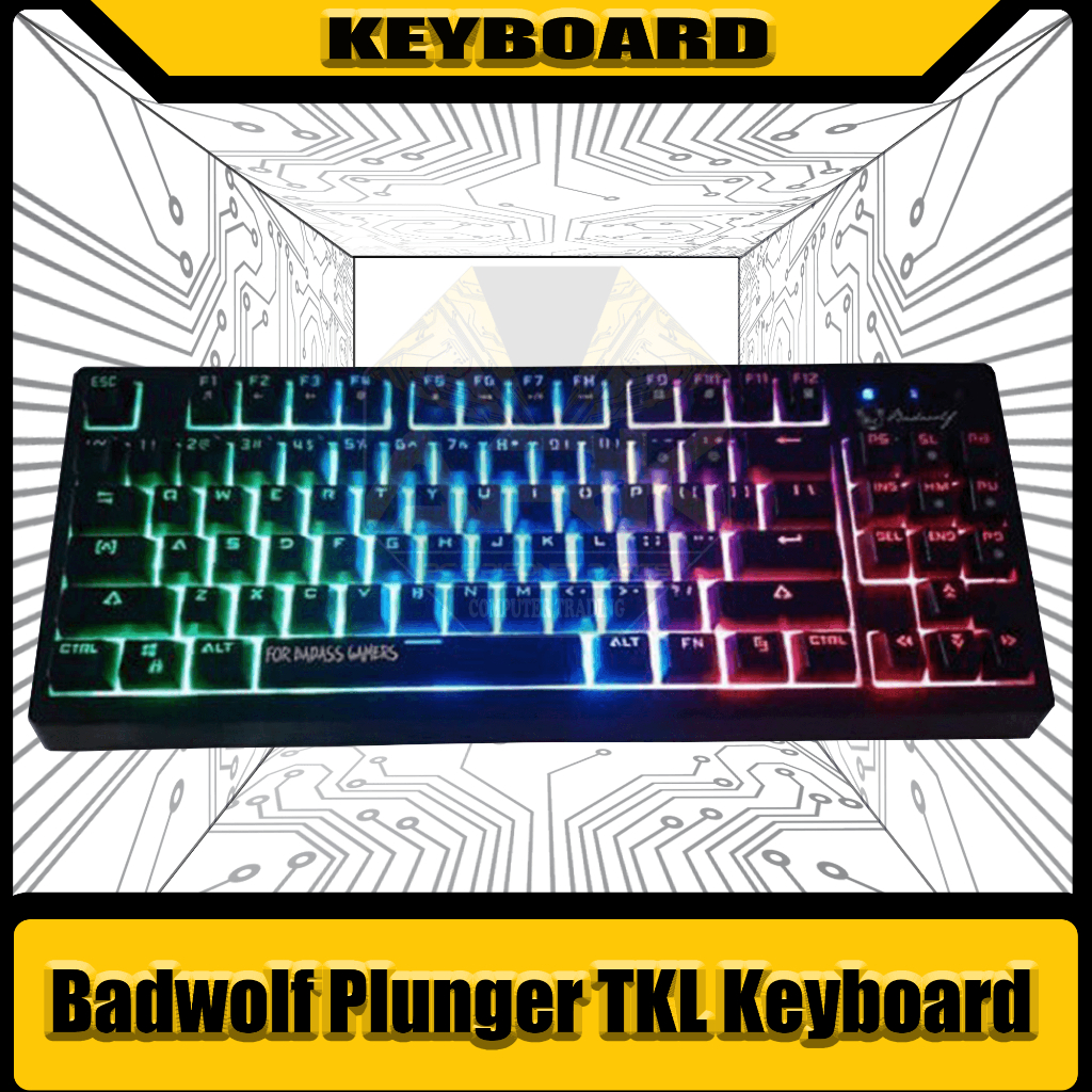 Badwolf Plunger TKL Keyboard | Shopee Philippines