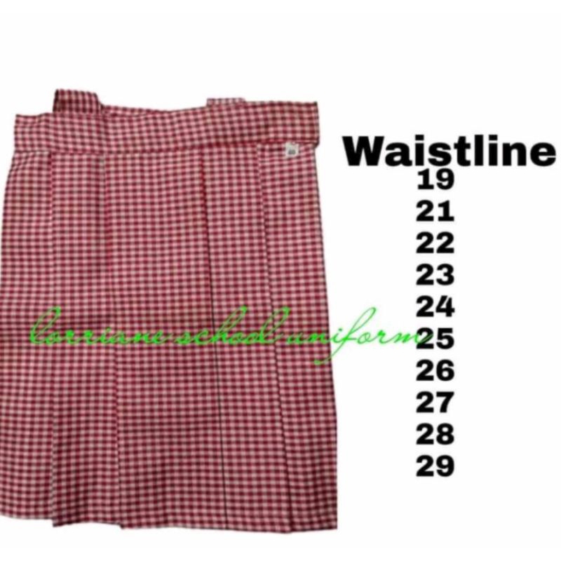 Palda checkered school uniform, all size available | Shopee Philippines