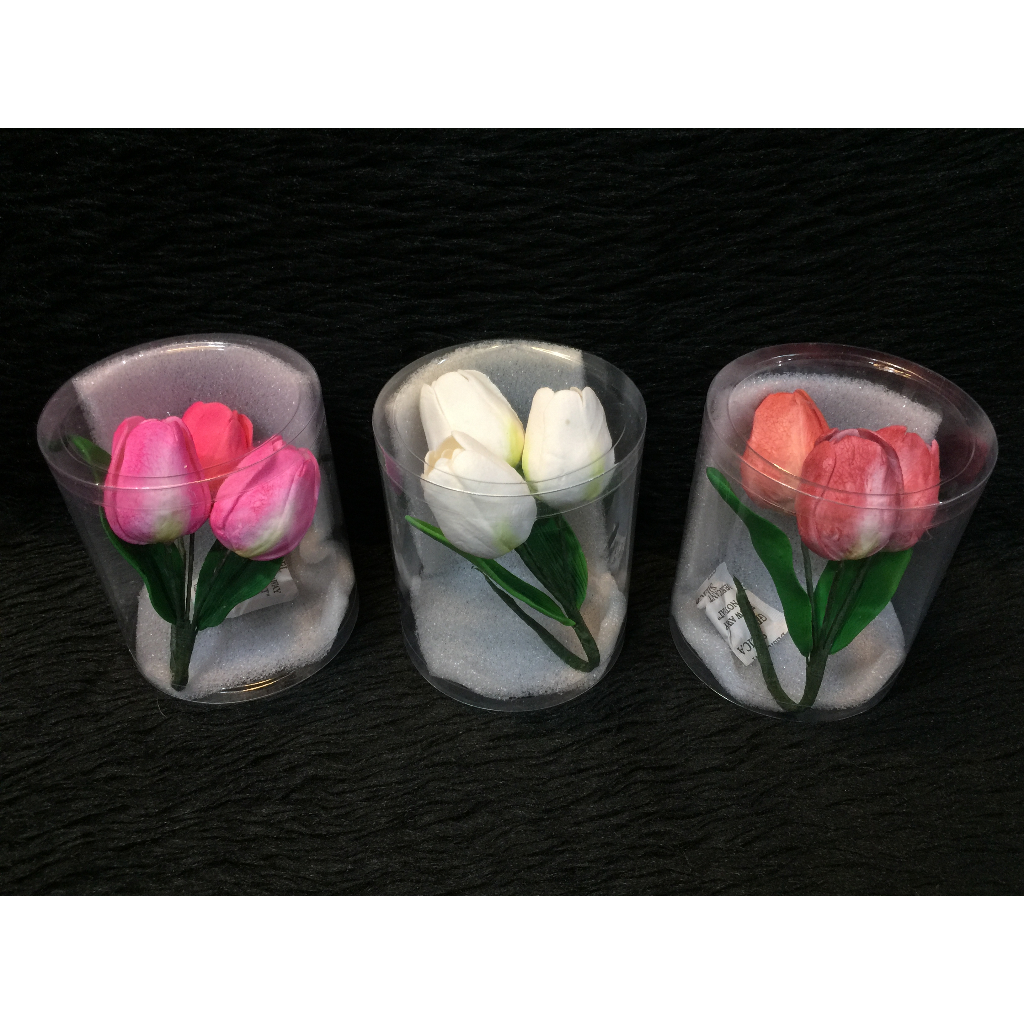 EDIBLE TULIPS FLOWER CAKE TOPPER | Shopee Philippines