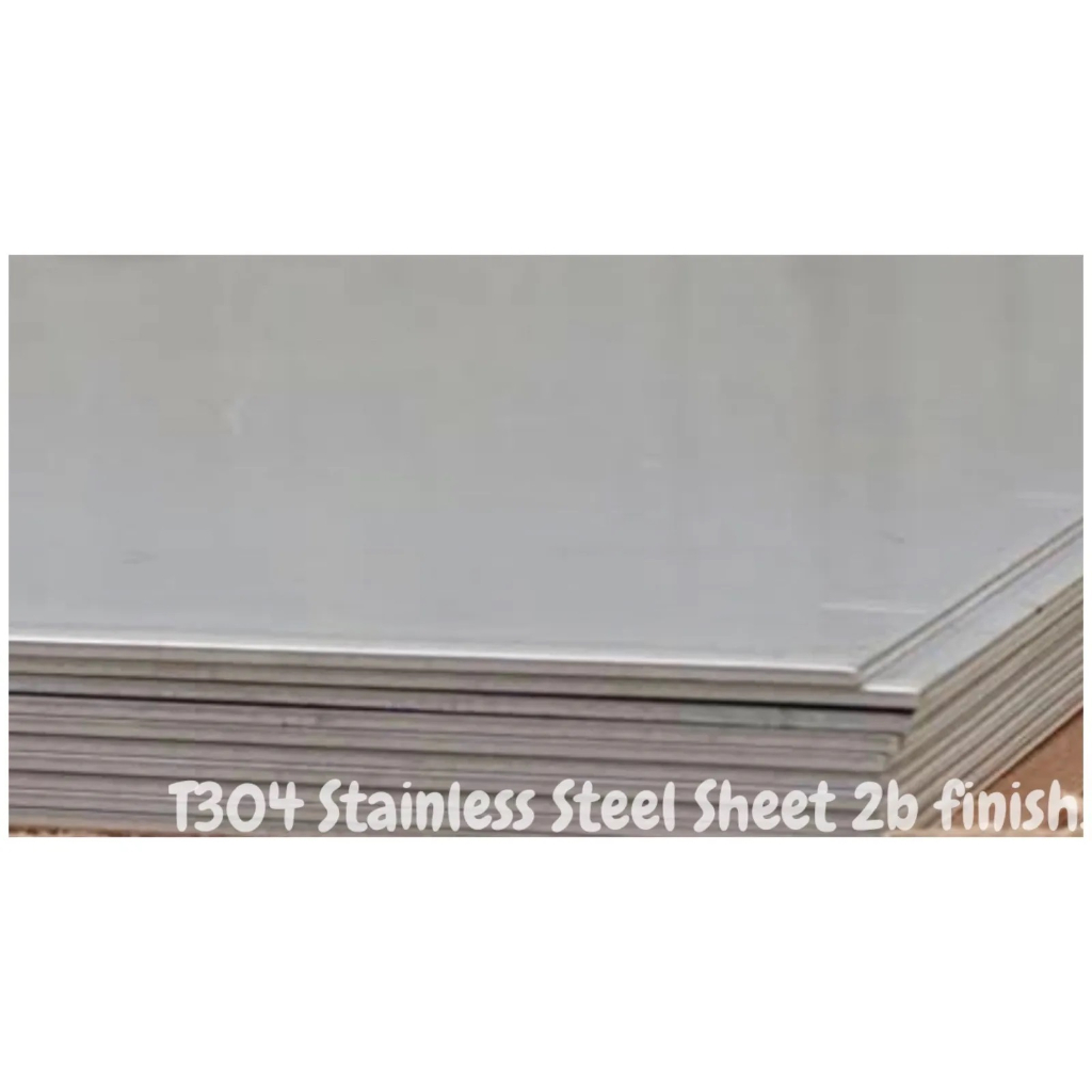 Stainless Steel Sheet 2mm thick 6 inches x 8 inches 2b finish. T304 ...