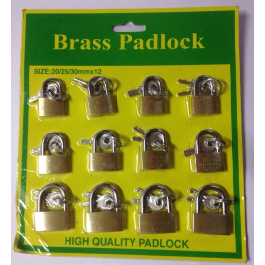 PADLOCK SET (3 SIZES PER PAD) | Shopee Philippines