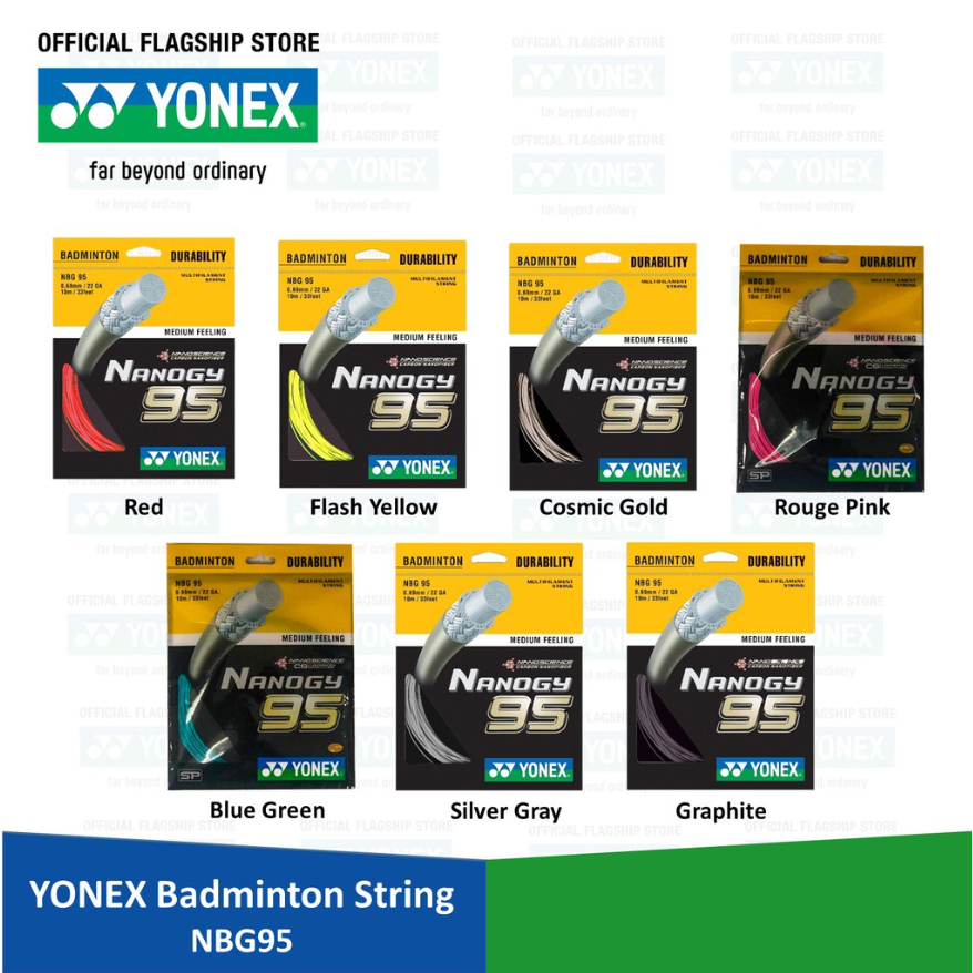 Yonex Badminton String Nanogy 95 Strings | Shopee Philippines