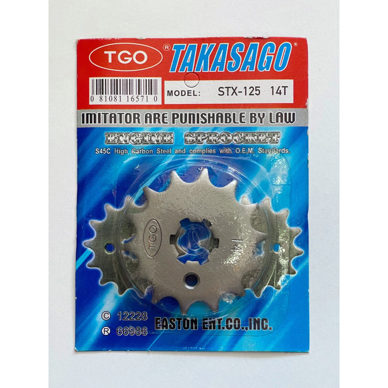 Takasago Engine Sprocket(428) for Yamaha STX125/SNIPER 135/ SNIPER 155 ...