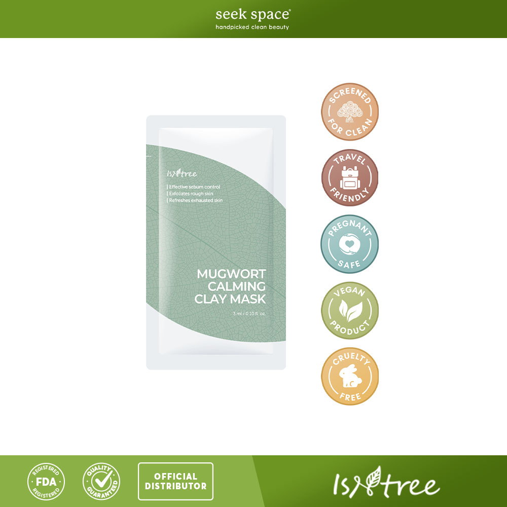 ISNTREE (SAMPLE) Mugwort Calming Clay Mask 3ml | Shopee Philippines