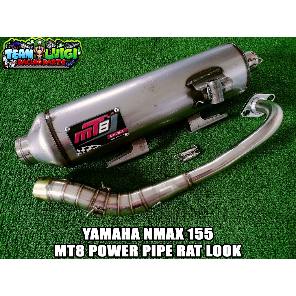 MT8 POWER PIPE FOR YAMAHA NMAX 155 V1 RATLOOK | Shopee Philippines