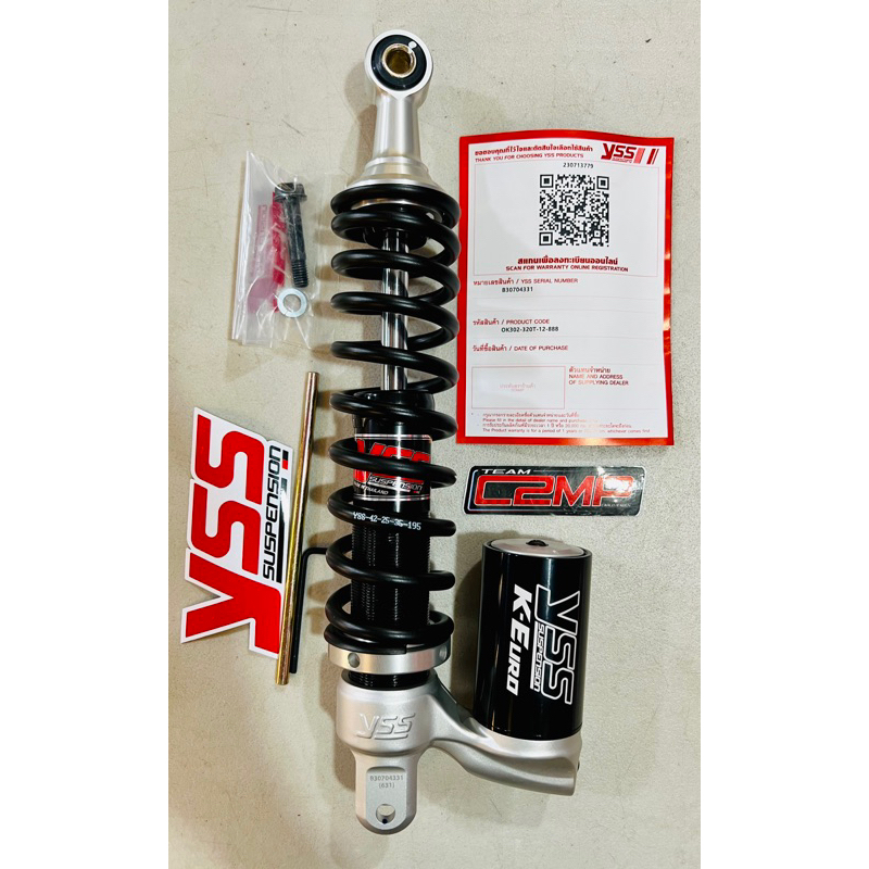 YSS K Euro Yamaha Fazzio 320mm Click Beat | Shopee Philippines