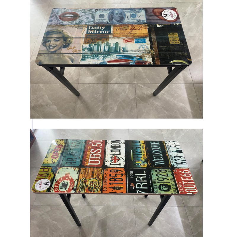 120cm Multipurpose Foldable Dining Computer Study Table Office Desk ...