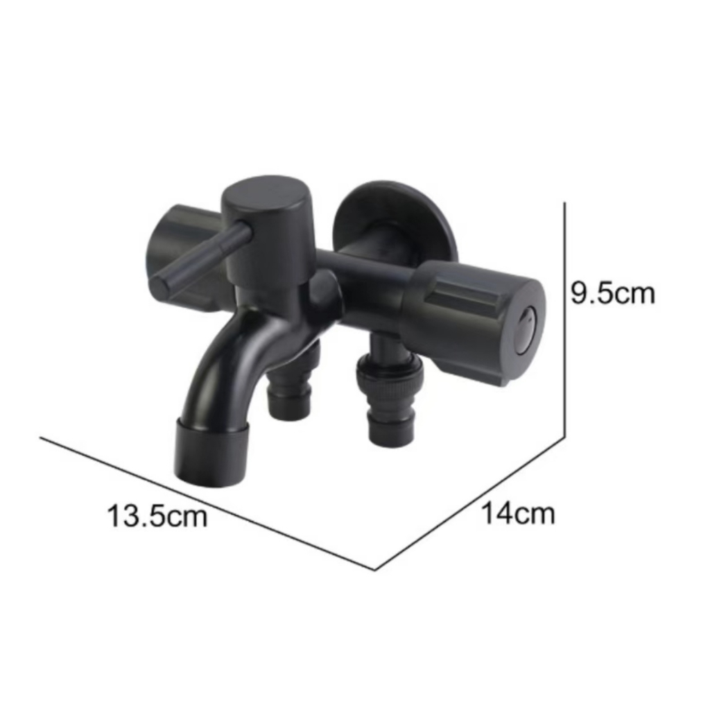 SUS304 Faucet Three Tap Multifunctional Stainless Steel Faucet Three ...
