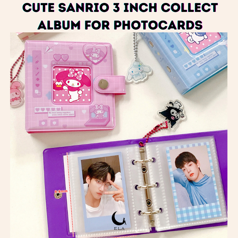 Cute Sanrio 3-Inch Collect Album for Photocards | Shopee Philippines