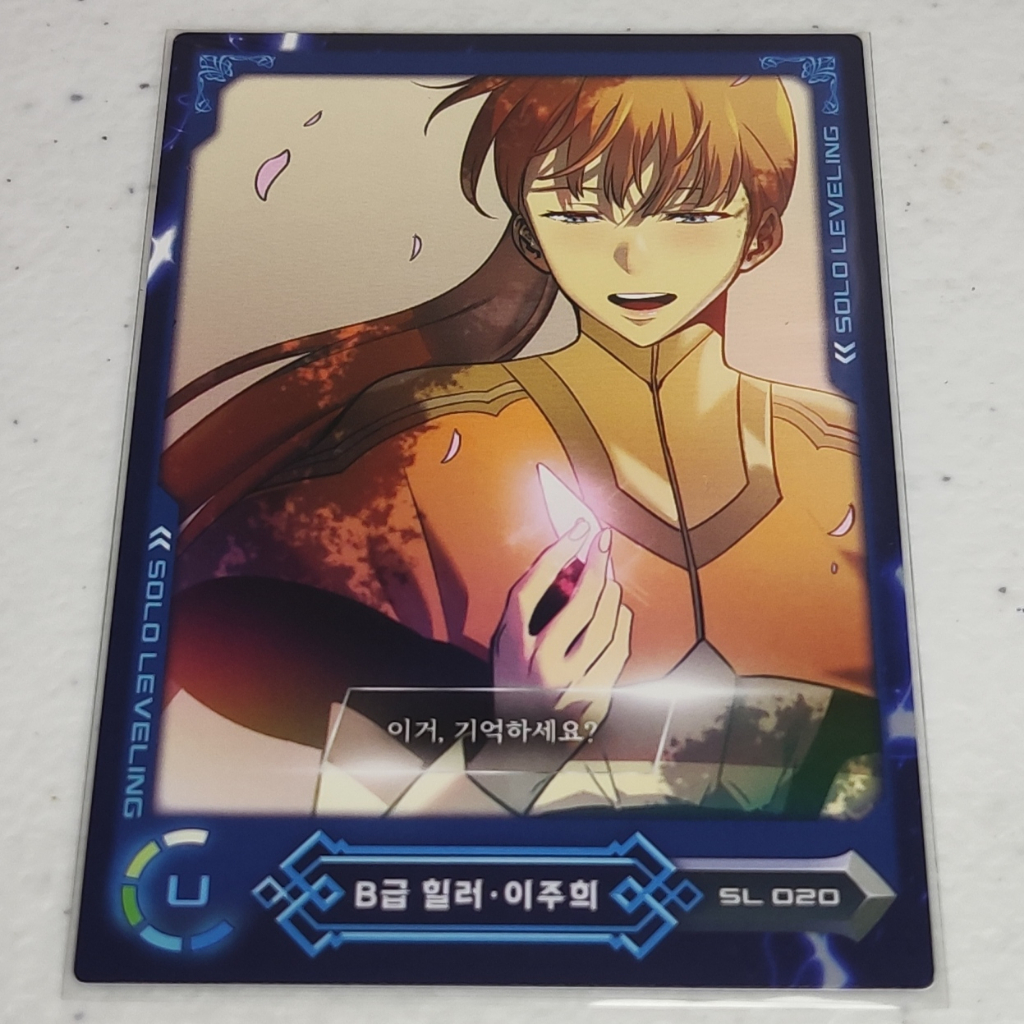 Solo Leveling D&C Webtoon Official Cards Volume 1 U | Shopee Philippines