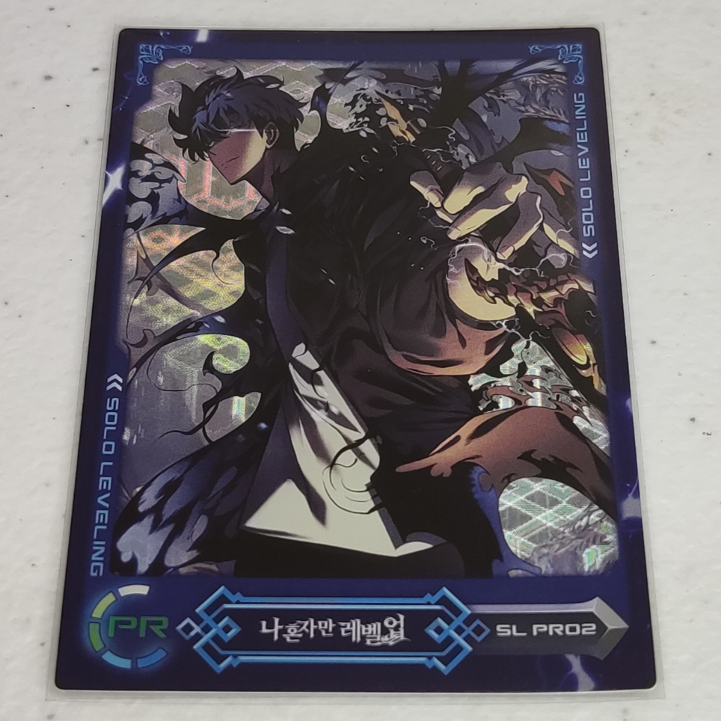 Solo Leveling D&C Webtoon Official Cards Volume 1 PR SL PR02 | Shopee ...