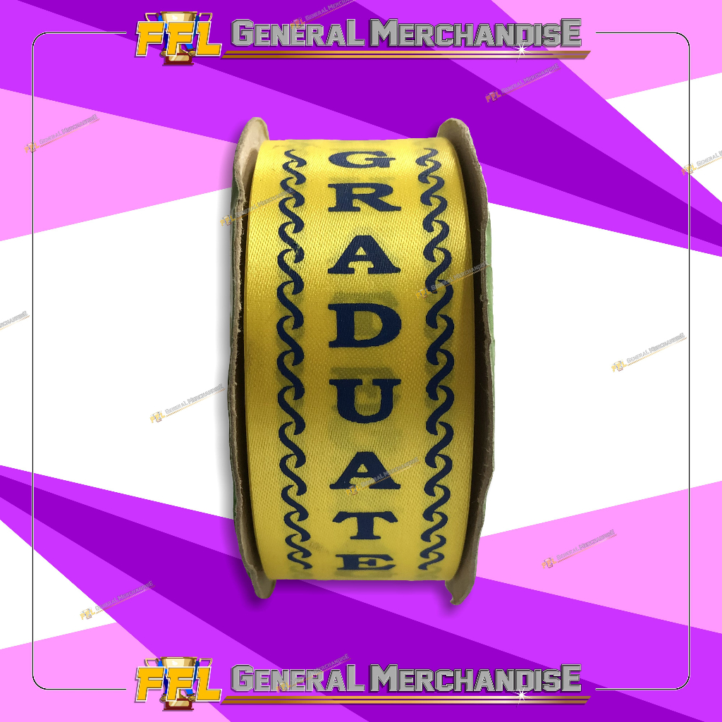 Ribbon for Graduation - Graduate - Per Roll | Shopee Philippines