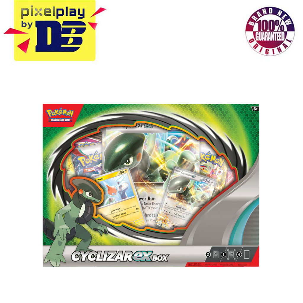 Pokemon Trading Card Game Cyclizar Ex Box (290-85233) | Shopee Philippines