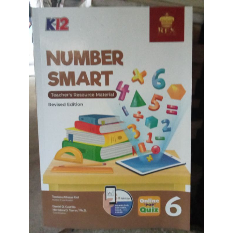 number smart 6 teachers manual. | Shopee Philippines