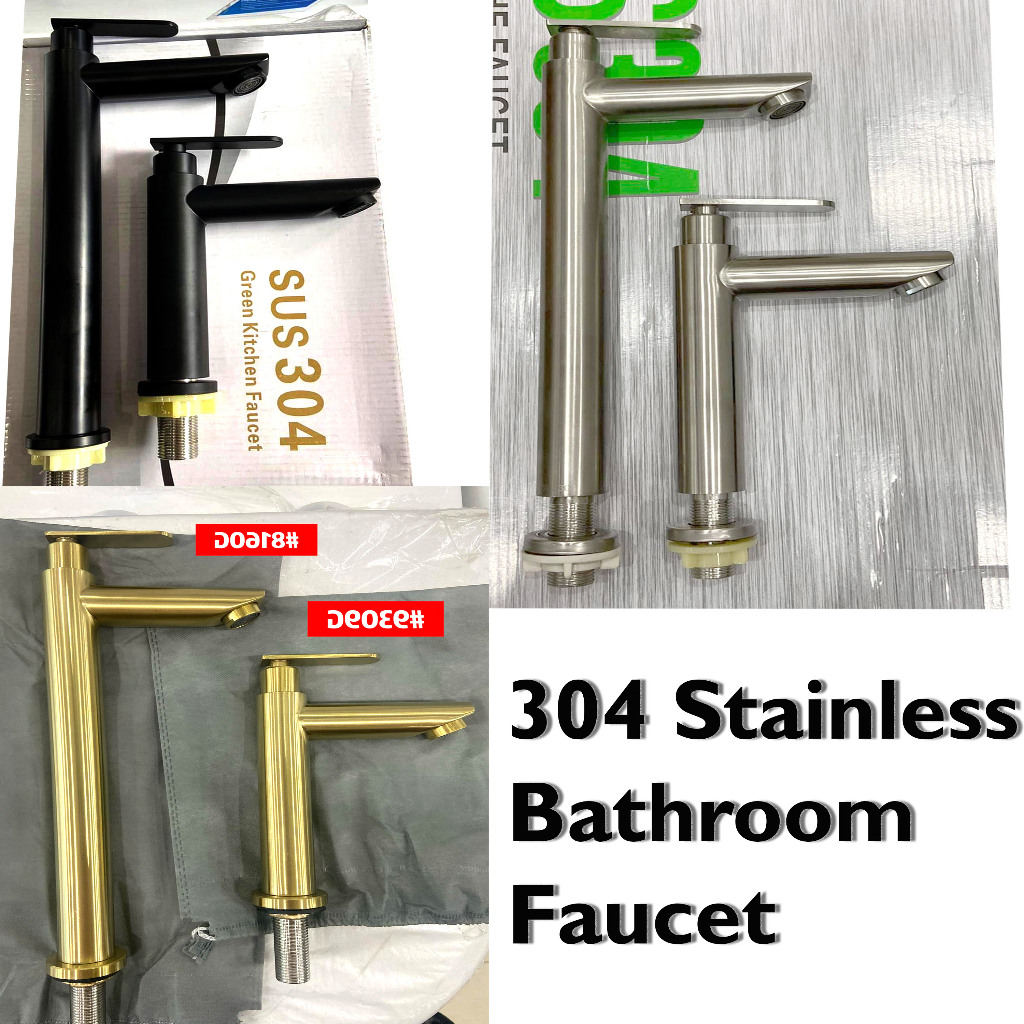 Heavy Duty Bathroom Faucet 304 stainless / Bathroom Faucet / Gripo ...