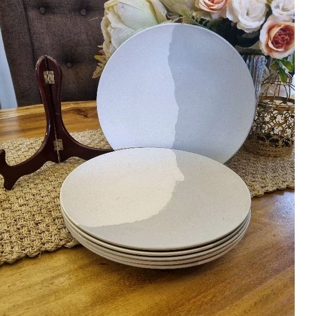 cake plate bamboo fiber 8 inch | Shopee Philippines