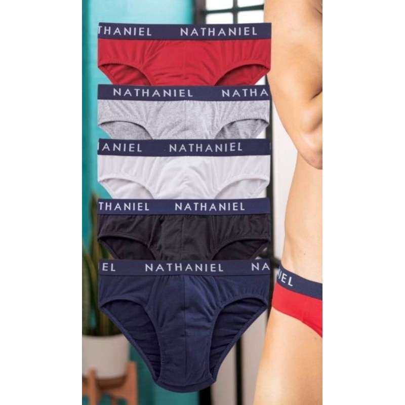 NATASHA - NATHANIEL Men's 5 in 1 Underwear Brief | Shopee Philippines