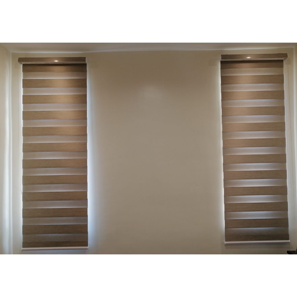 PICASSO GRAY BLACKOUT KOREAN WINDOW BLINDS 100% POLYESTER - CUSTOMIZE ...