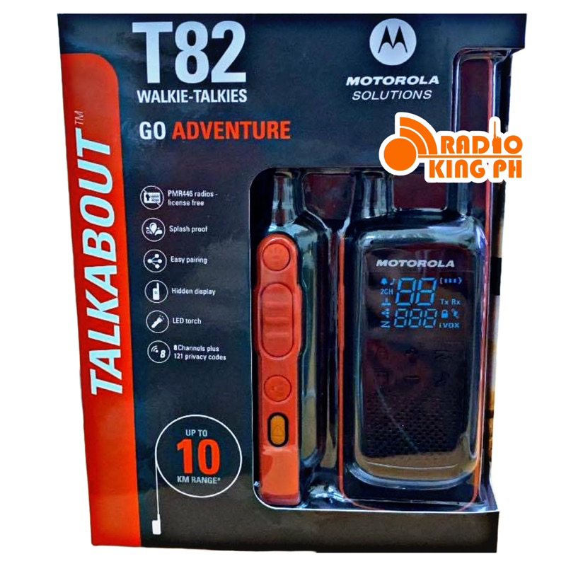 MOTOROLA TALKABOUT T82 EXTREME WALKIE-TALKIES | Shopee Philippines