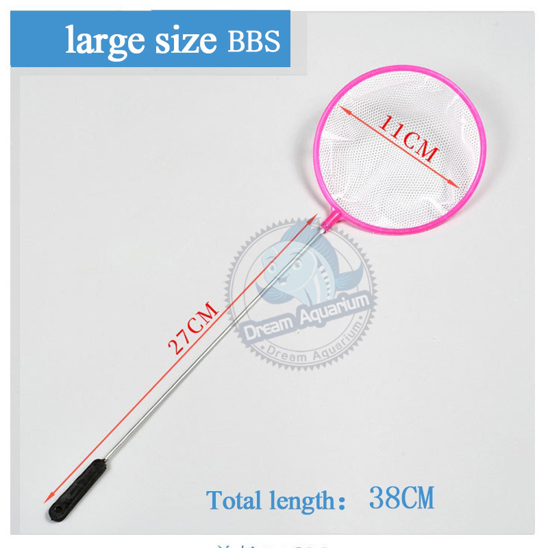 BBS Net Aquarium Fry Fish Net Good For Fry and Fish Colorful Round Fish ...