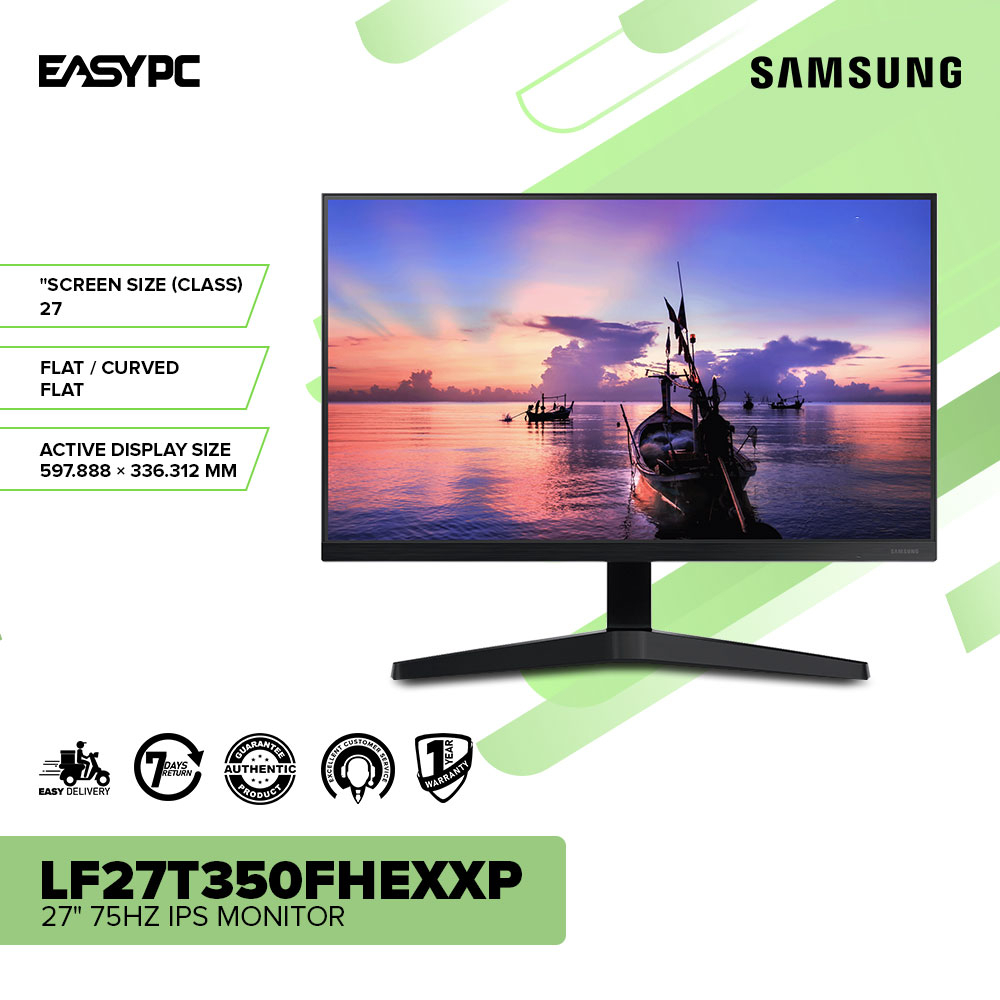 EasyPC| Samsung LF27T350FHEXXP 27 inch IPS Monitor| Flat Screen| 75hz ...