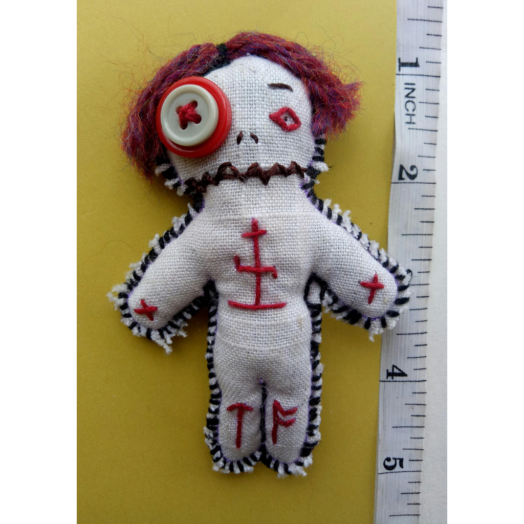 Mini Cream Beige Katcha Authentic Genuine Real Spirit Voodoo Doll ...