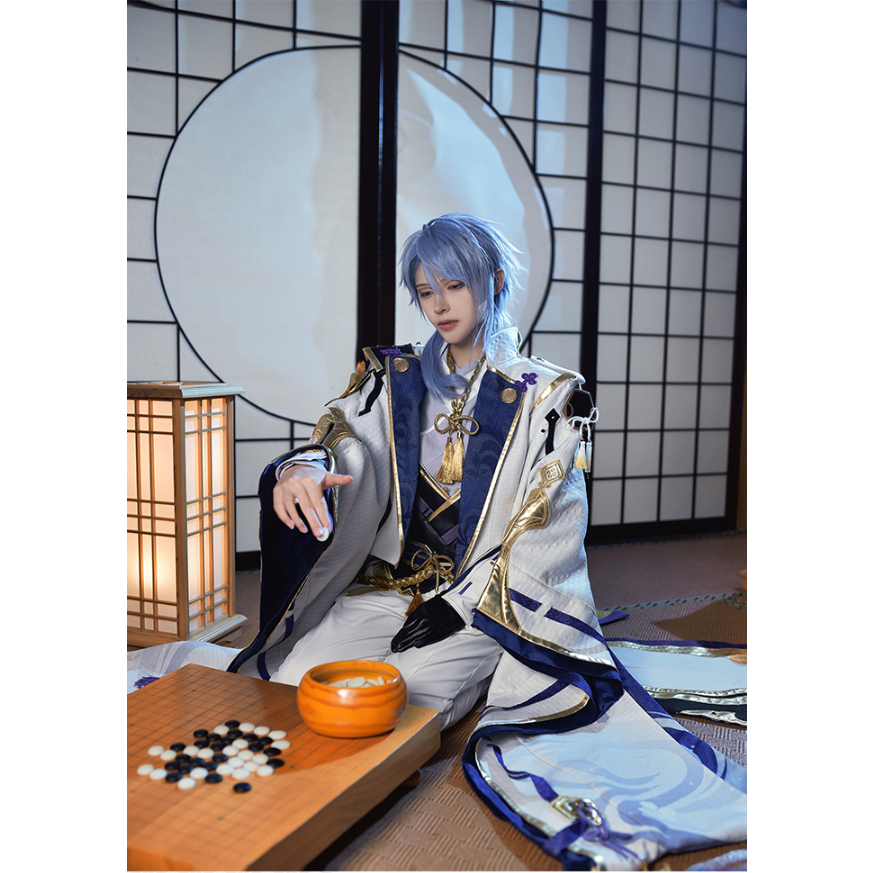 Kamisato Ayato Cosplay Game Genshin Impact Cosplay Costume Genshin ...