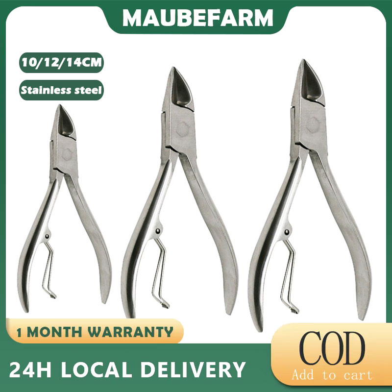 10/12/14cm Stainless Steel Teeth Cutting Pliers for Dog Piglet Clipper ...