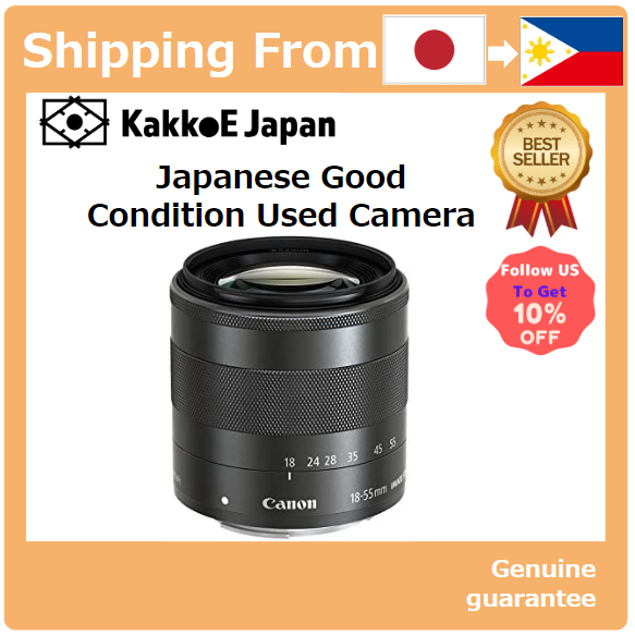 [Japan Used Lense] Canon Standard Zoom Lens EF-M18-55mm F3.5-5.6IS STM ...