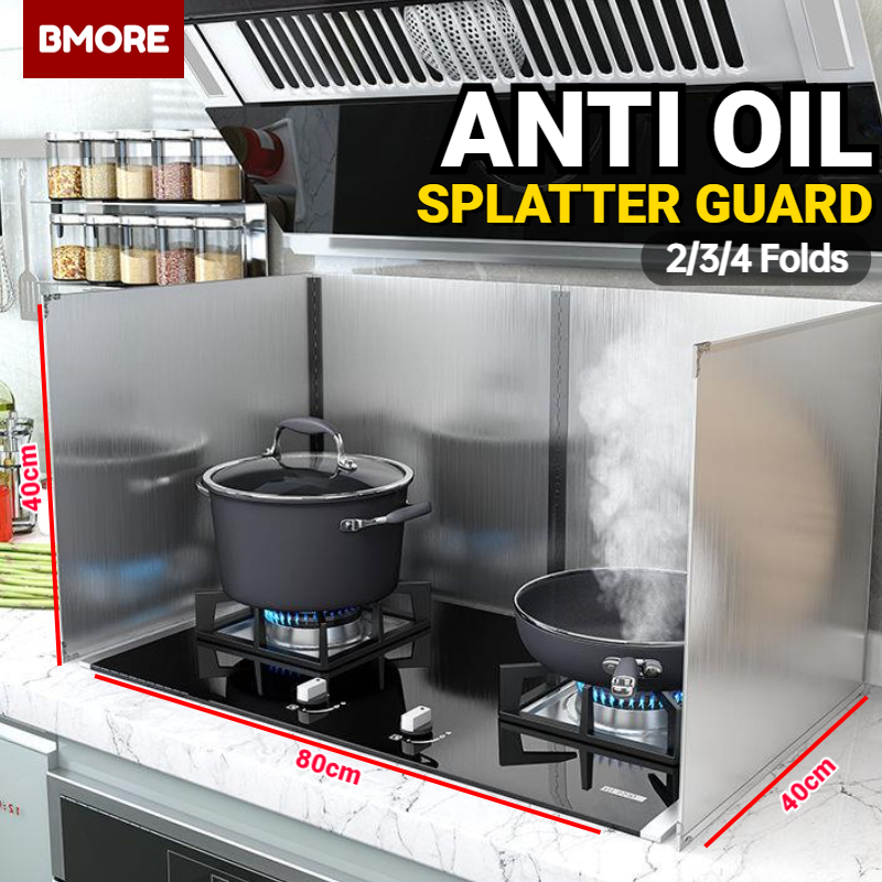 Foldable Stainless Steel Oil Baffle Splatter Shield High Temperature ...