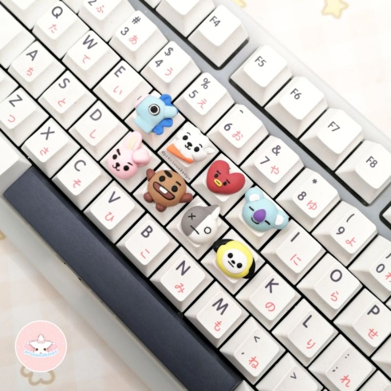 BT21 artisan keycaps | Shopee Philippines