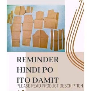 (HINDI PO ITO DAMIT) M&C Handmade Sewing Pattern Filipiniana Bolero No ...