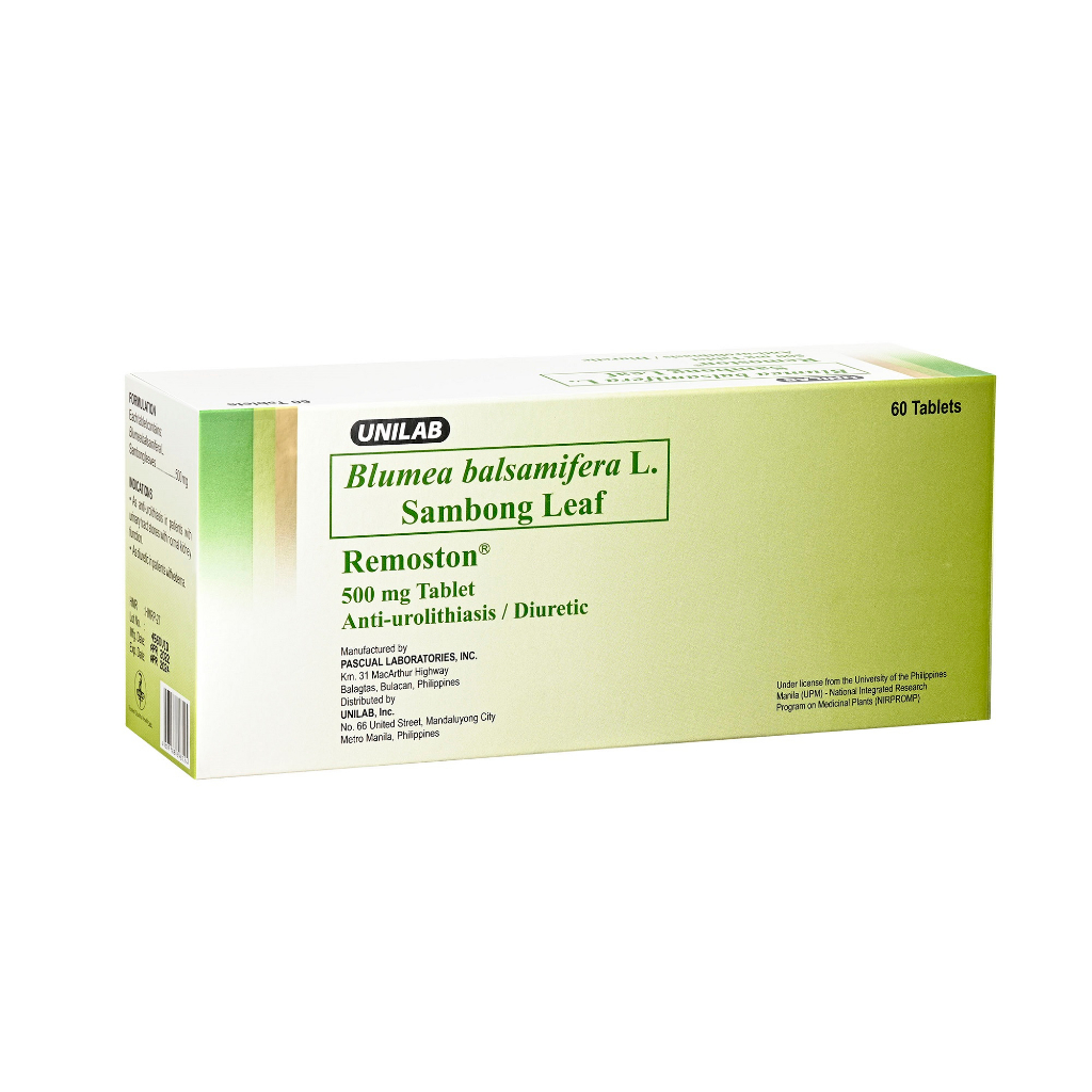 REMOSTON Blumea balsamifera L. + Sambong Leaf 500mg 1 Tablet (sold per ...