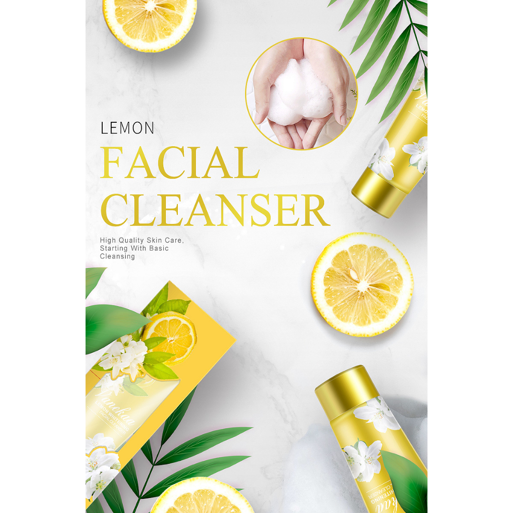 VANEKAA LEMON FACIAL CLEANSER | Shopee Philippines