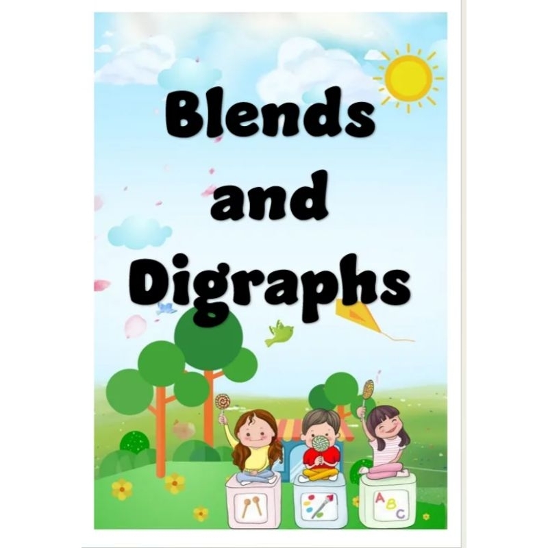 Blends and Digraphs (57 pages) free bookbind | Shopee Philippines