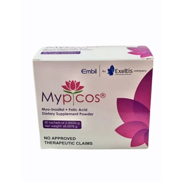MYPICOS Myo-Inositol + Folic Acid Dietary Supplement Powder 2g (sold ...
